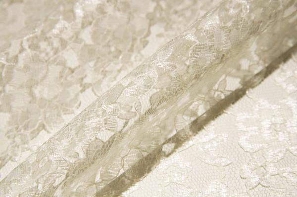 Poly Lace - Yellow - The Fabric Market