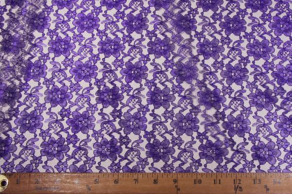 Poly Lace - Yellow - The Fabric Market