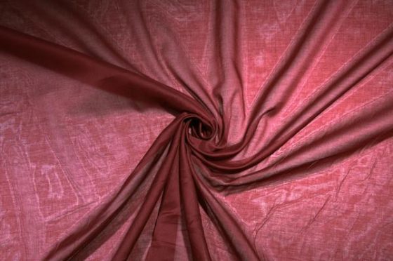 Metallic Stripe Batiste - Peach - The Fabric Market