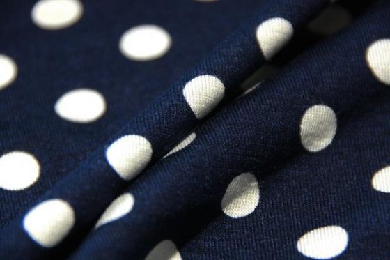 White Cotton Dimity with Mint Dotted Swiss - The Fabric Market